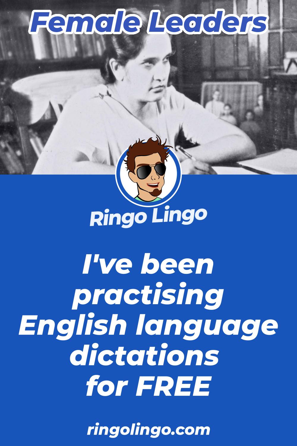 Female Leaders – Ringo Lingo